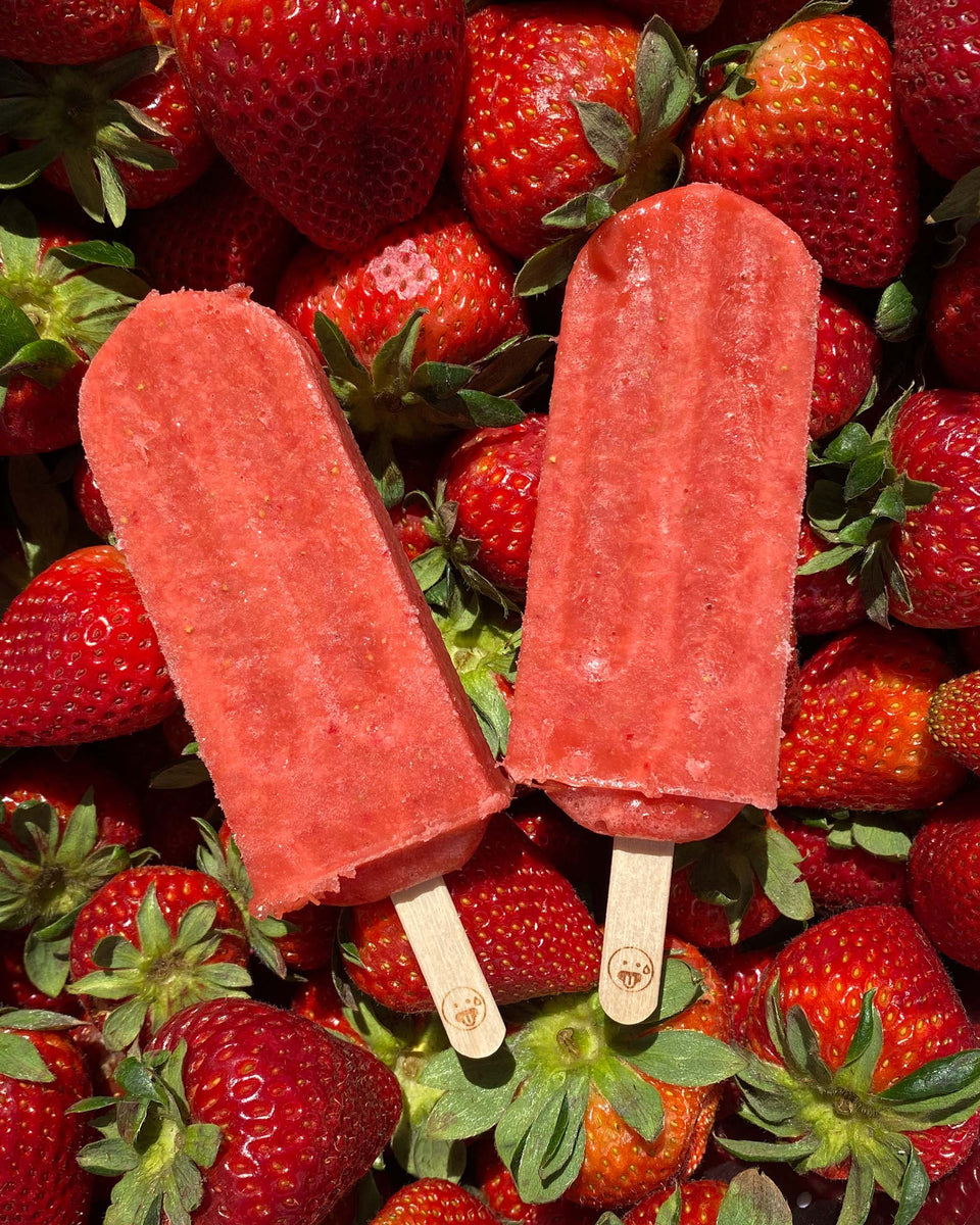 Strawberry Rhubarb – Papaya Pops
